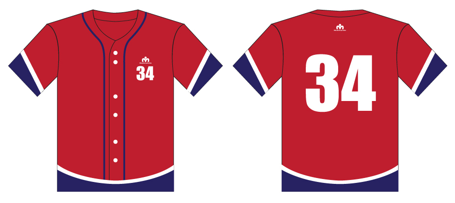 Sublimated Baseball Shirts