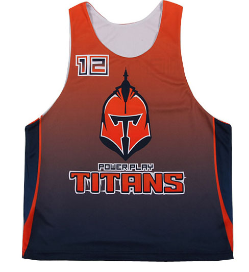 Sublimated Basketball Singlet Sample